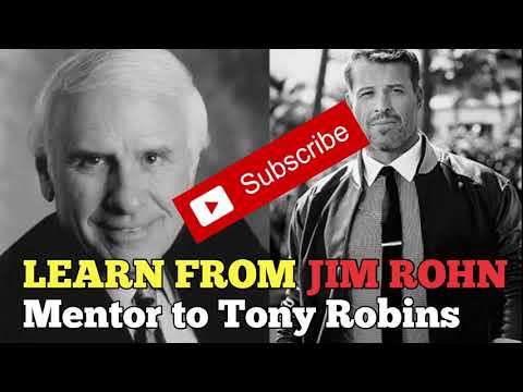 JIM ROHN (Mentor to Tony Robbins) | HOW TO TAKE CONTROL OF YOUR LIFE ...