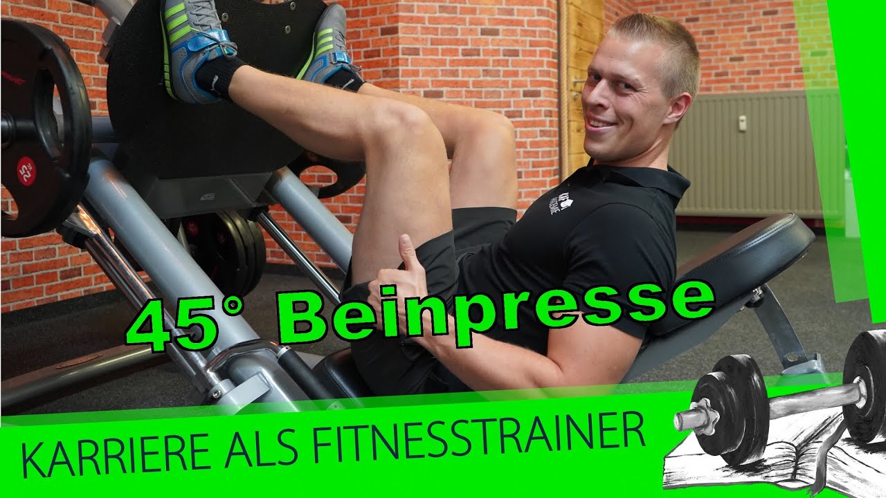 8 Schritte zur korrekten Ausführung der 45° Beinpresse - YouTube