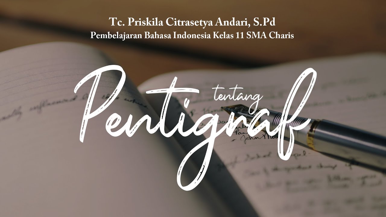 Video Pembelajaran Menulis Pentigraf SMA Charis - YouTube