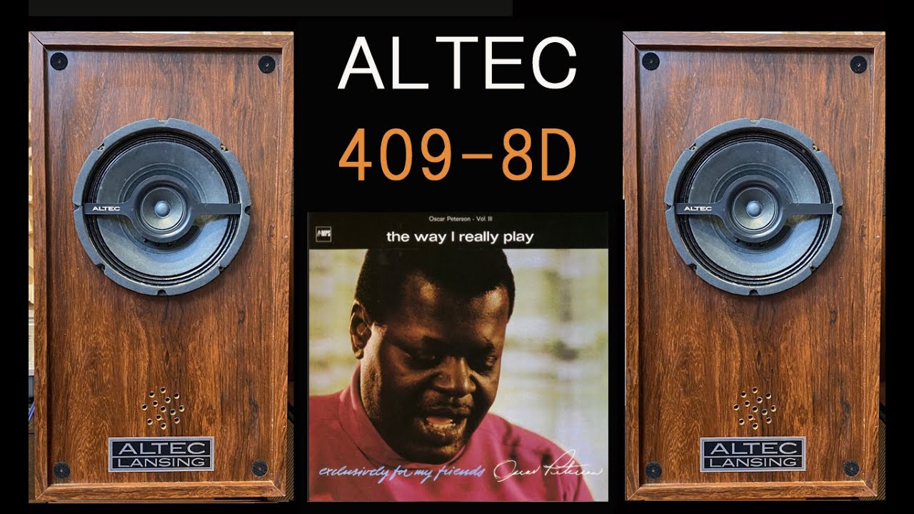 ALTEC 409-8D オスカー・ピーターソン・トリオ WALTZING IS HIP 空気録音 - YouTube