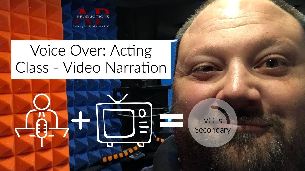 Voice Over: Acting Class - Video Narration - YouTube