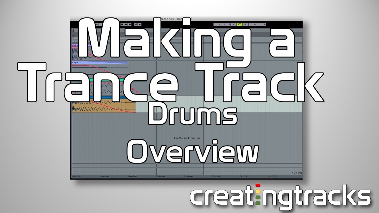 Producing A Trance Track - Drums Overview - YouTube