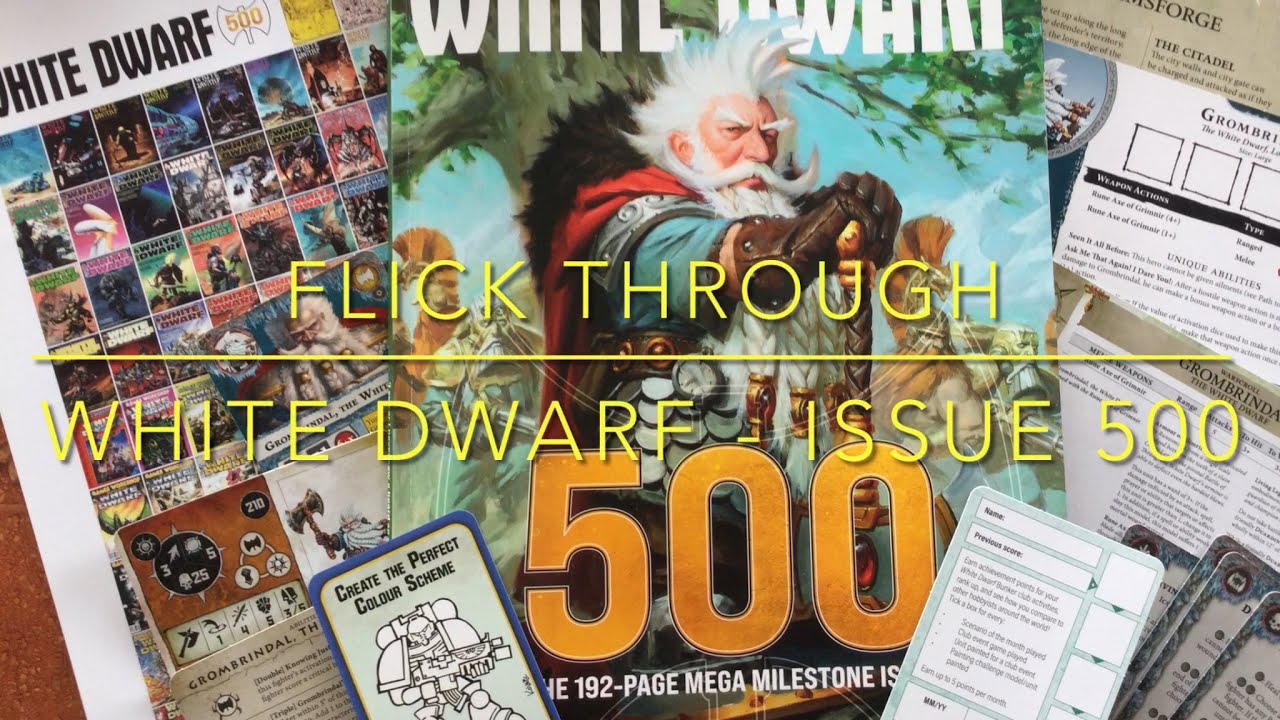 Flick Through - White Dwarf Issue 500 - YouTube