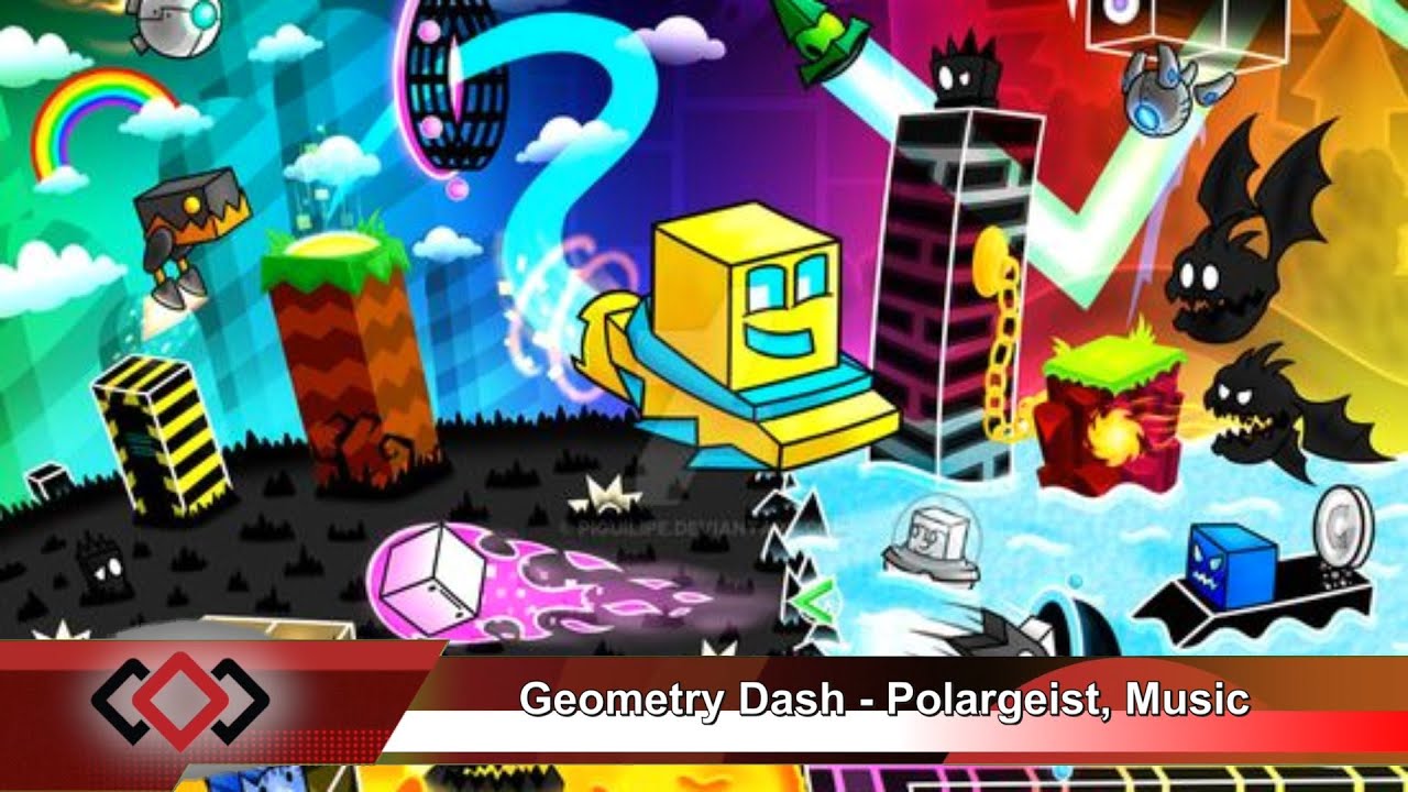 Geometry Dash - Polargeist, Music - YouTube
