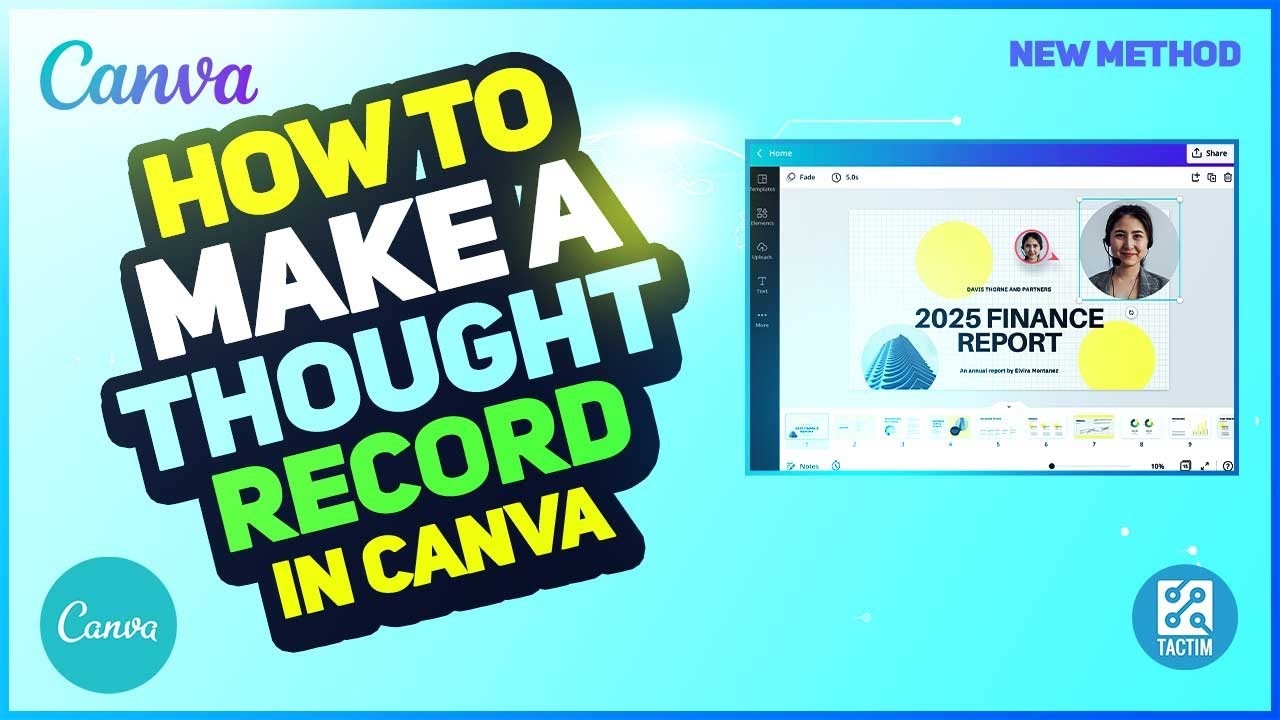 Creating a Powerful Thought Record with Canva - A Step-by-Step Guide ...