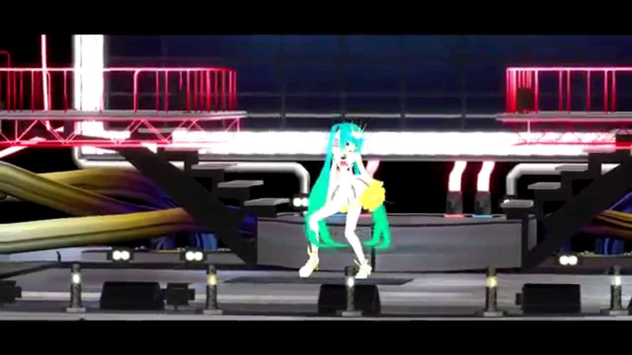 MMD-TEST model animasa miku racing2015 - YouTube