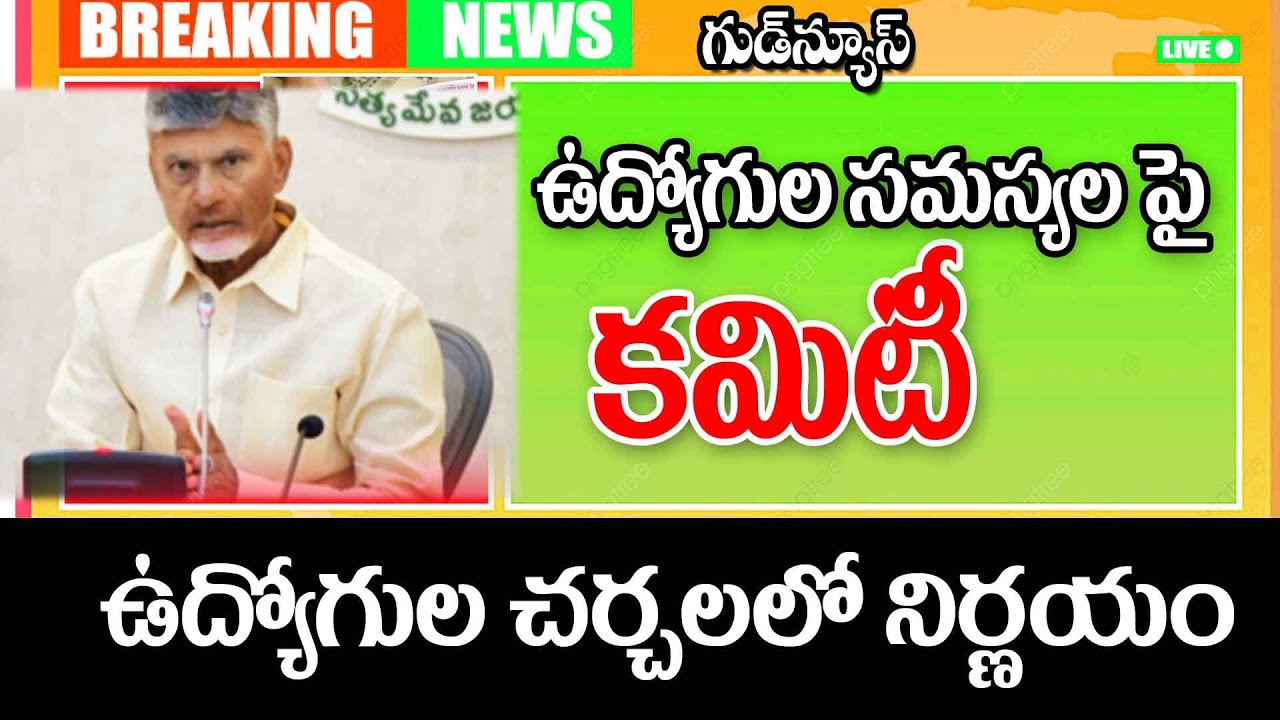 ఉద్యోగుల సమస్యల పరిష్కారానికి కమిటీ ఏర్పాటు ap government employees ...