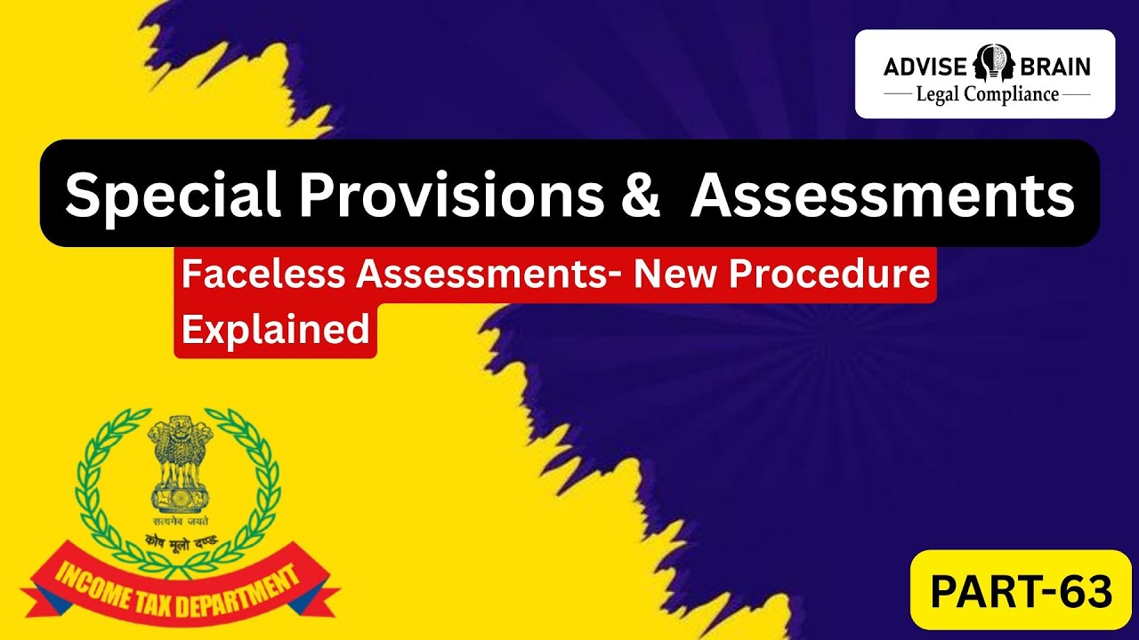 Faceless Assessment 2025 | New Income Tax Procedure | NFAC | Scrutiny ...