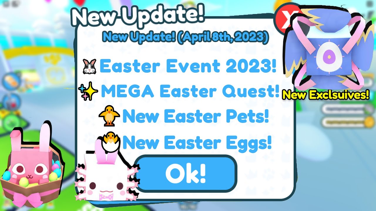New 🐰 MEGA Easter EVENT Update! | Pet Simulator X Leaks - YouTube