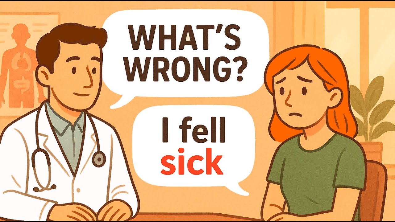 At Doctor's Office - Simple English Conversations - Real-Life Practice ...