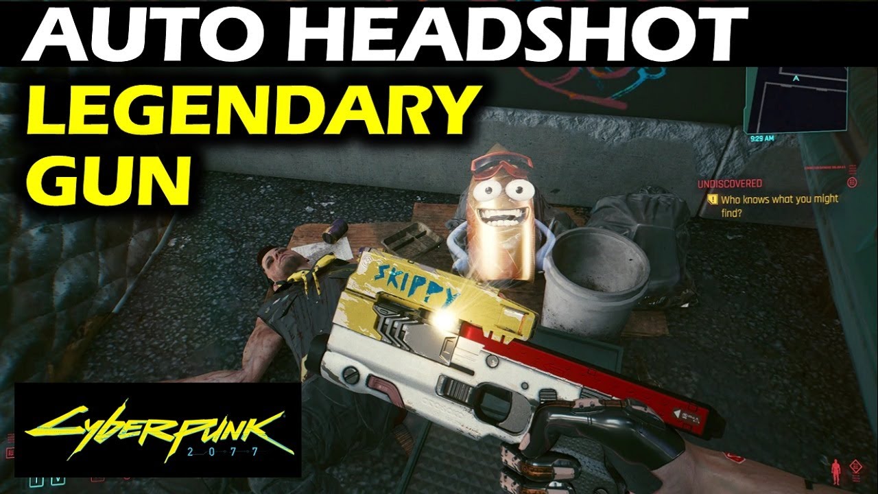 Legendary Auto Headshot Gun | Speaking Gun Skippy Location | Cyberpunk ...