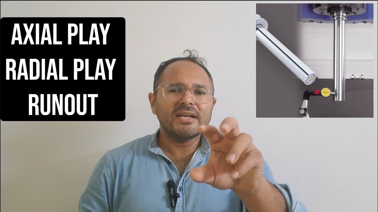 Spindle axial/radial play# runout - YouTube