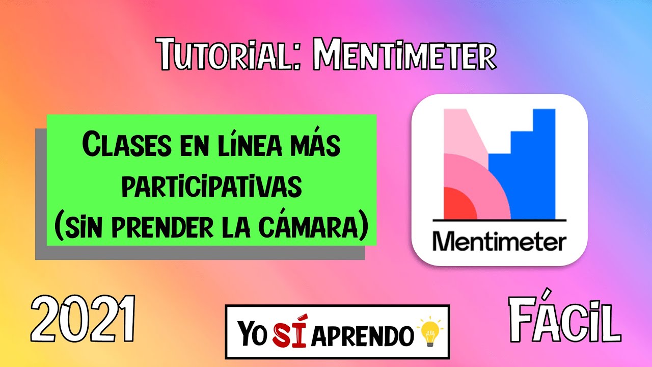 Tutorial Mentimeter - Clases virtuales interactivas - YouTube