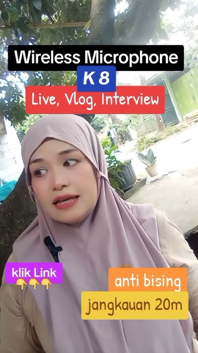 #wirelessmicrophone K8 ,Info dan pemesanan Klik Link ⏬️⏬️⏬️https://vt.tokopedia.com/t/ZSMJquEBV ...