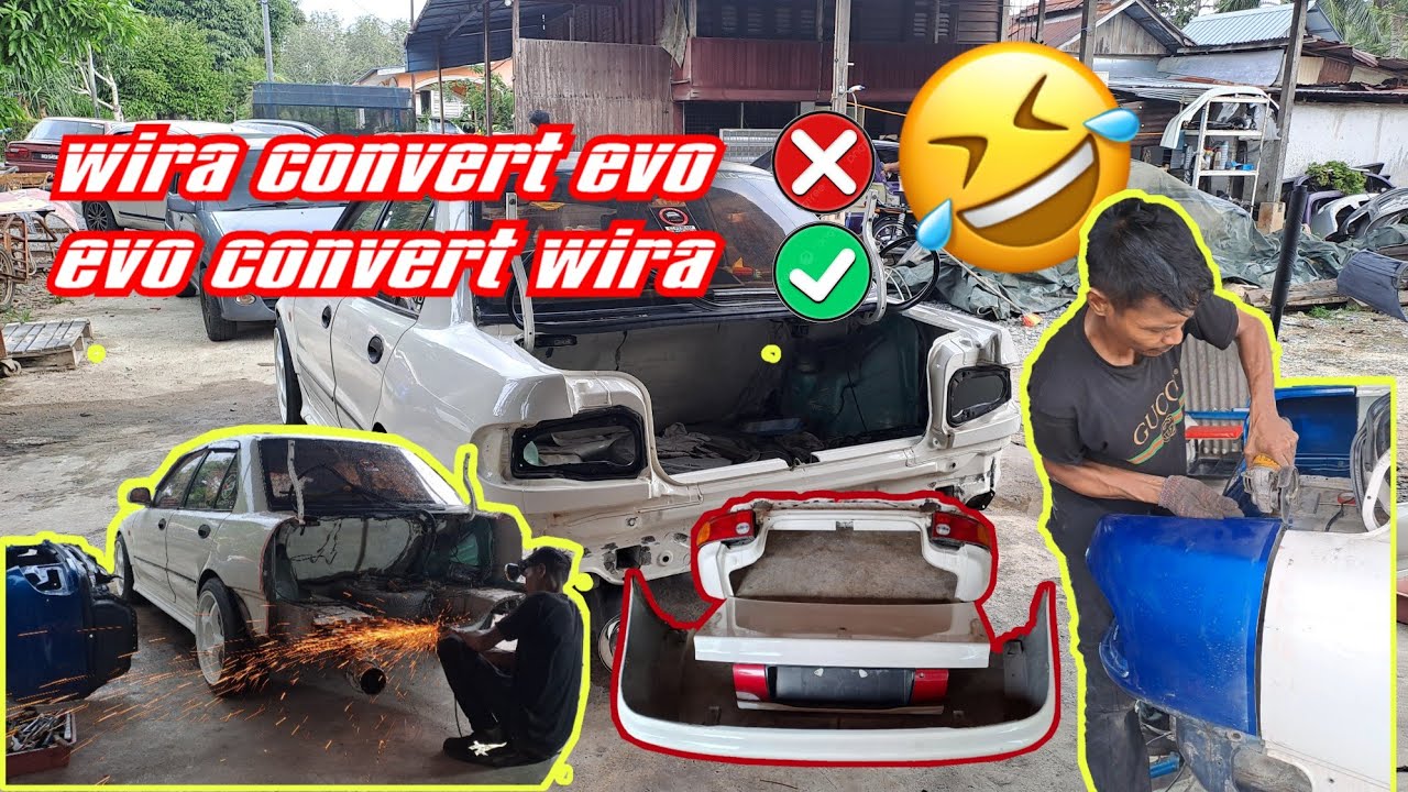wira convert evo ️ evo convert wira ️ back to mdm. #protonwira #mdm - YouTube