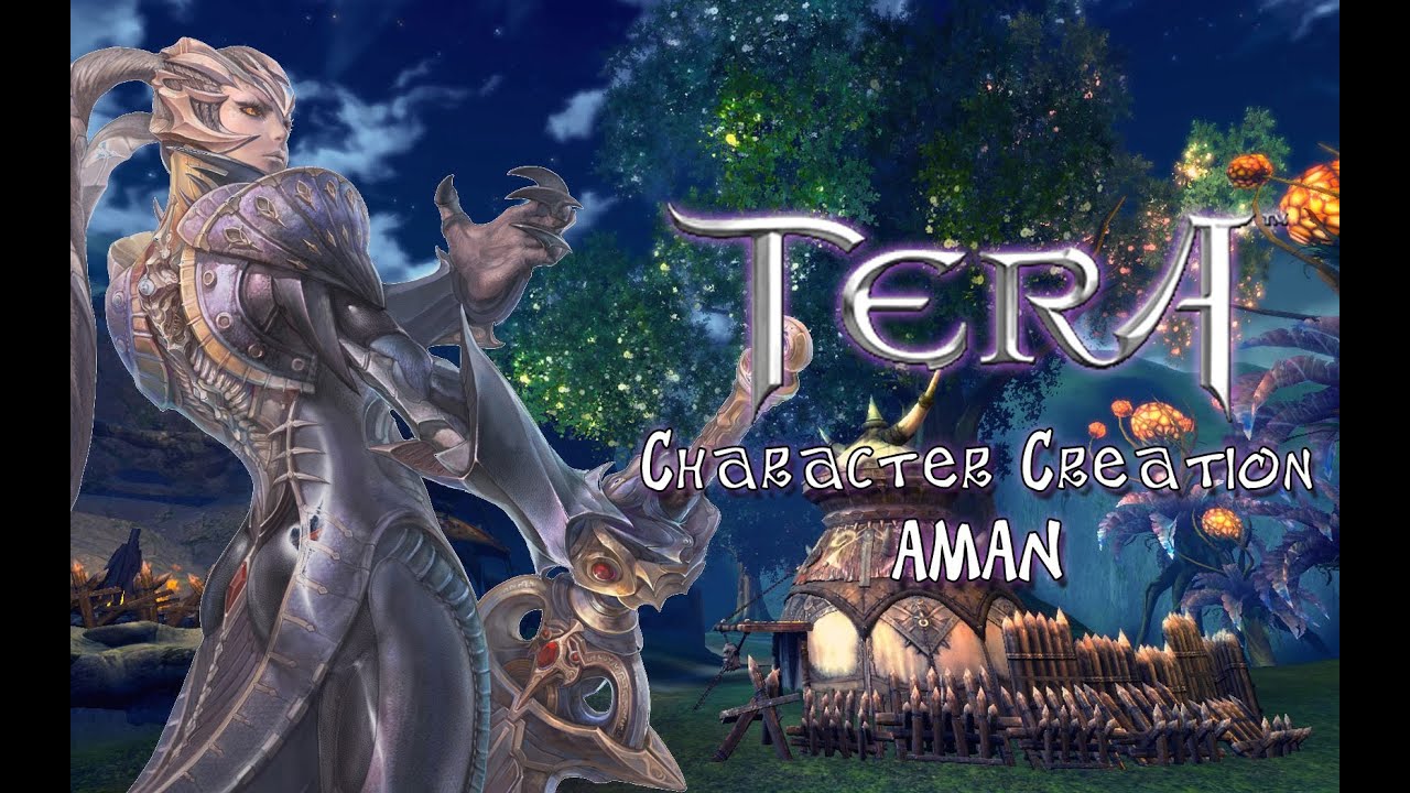 TERA - Character Creation - Aman - YouTube