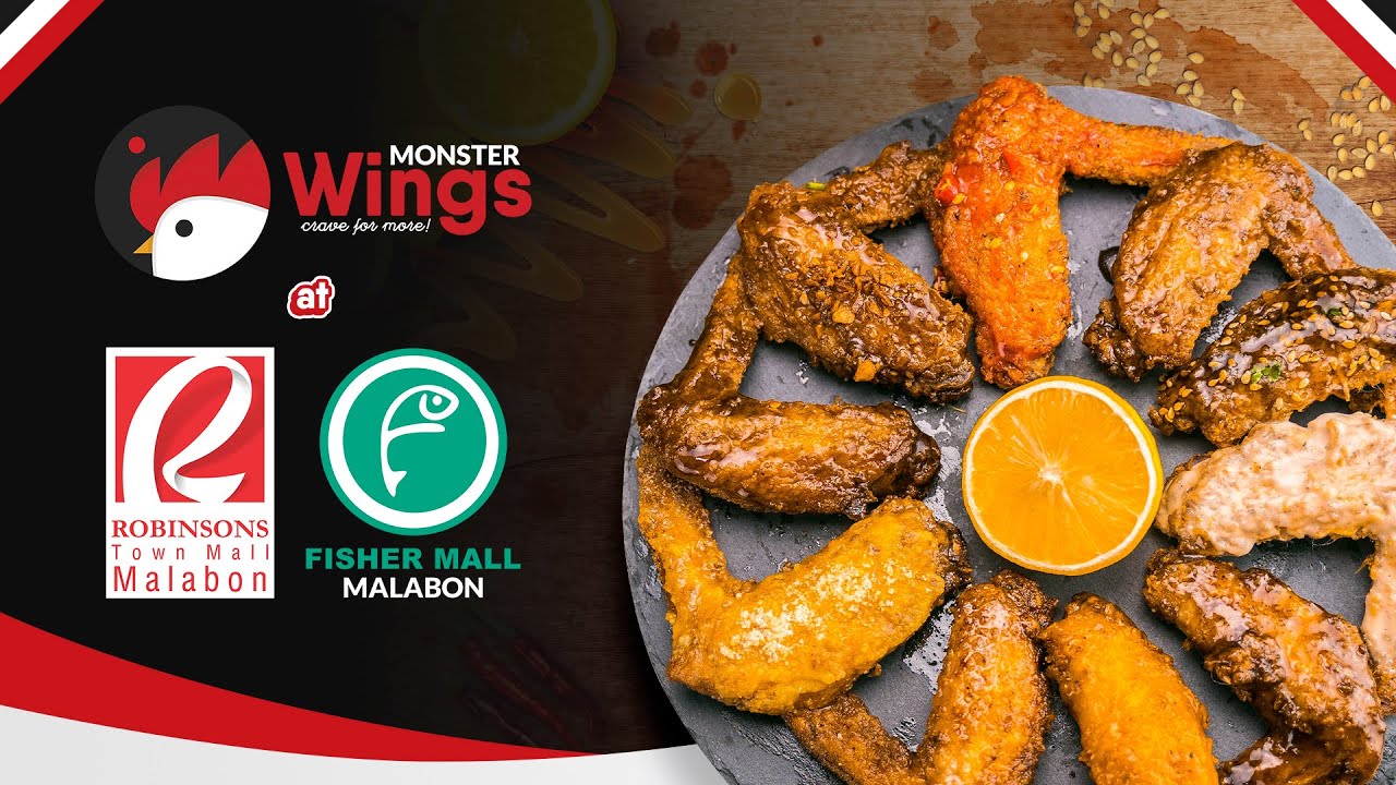 Monster Wings - Fishermall & Robinsons Malabon - YouTube