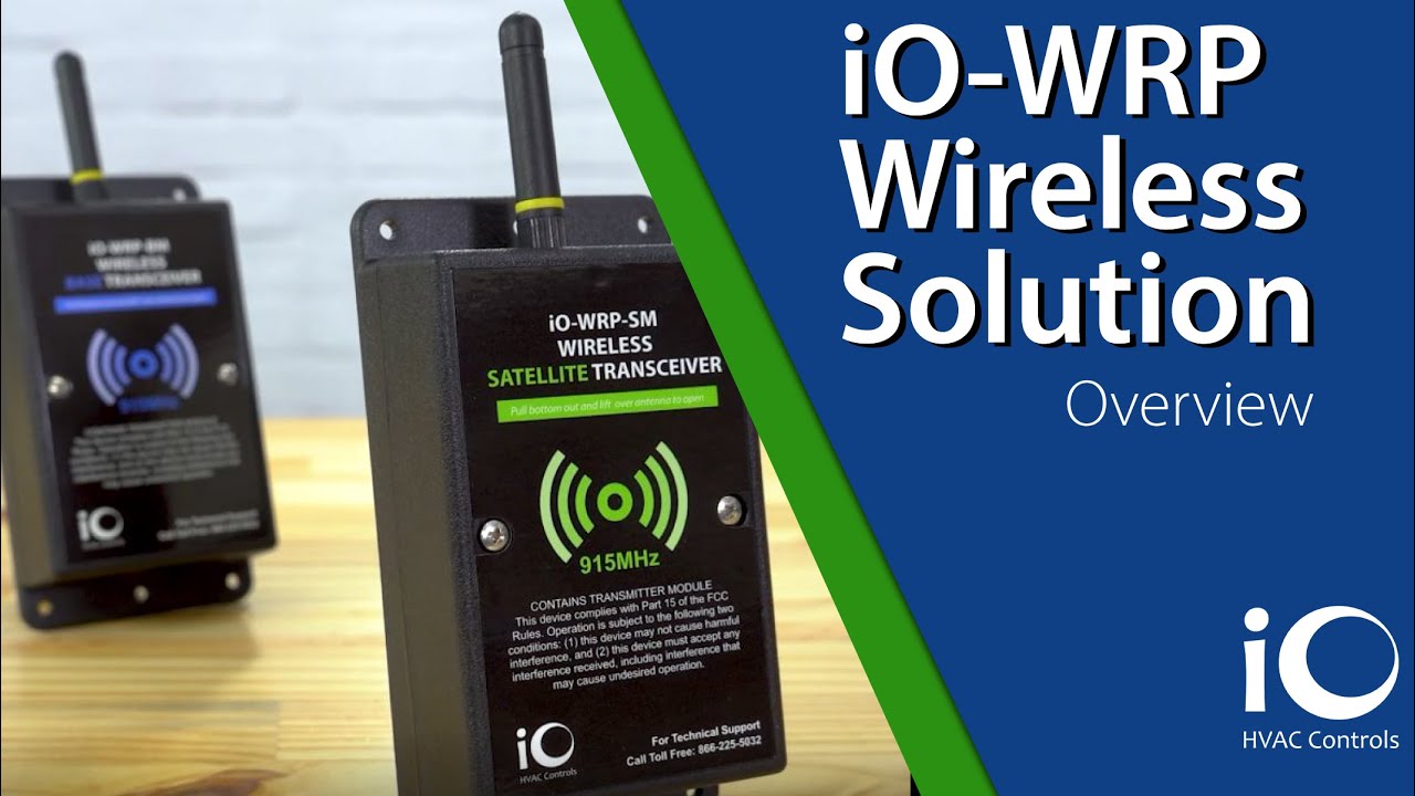 io- WRP - Wirelessly Control Outdoor Units - YouTube