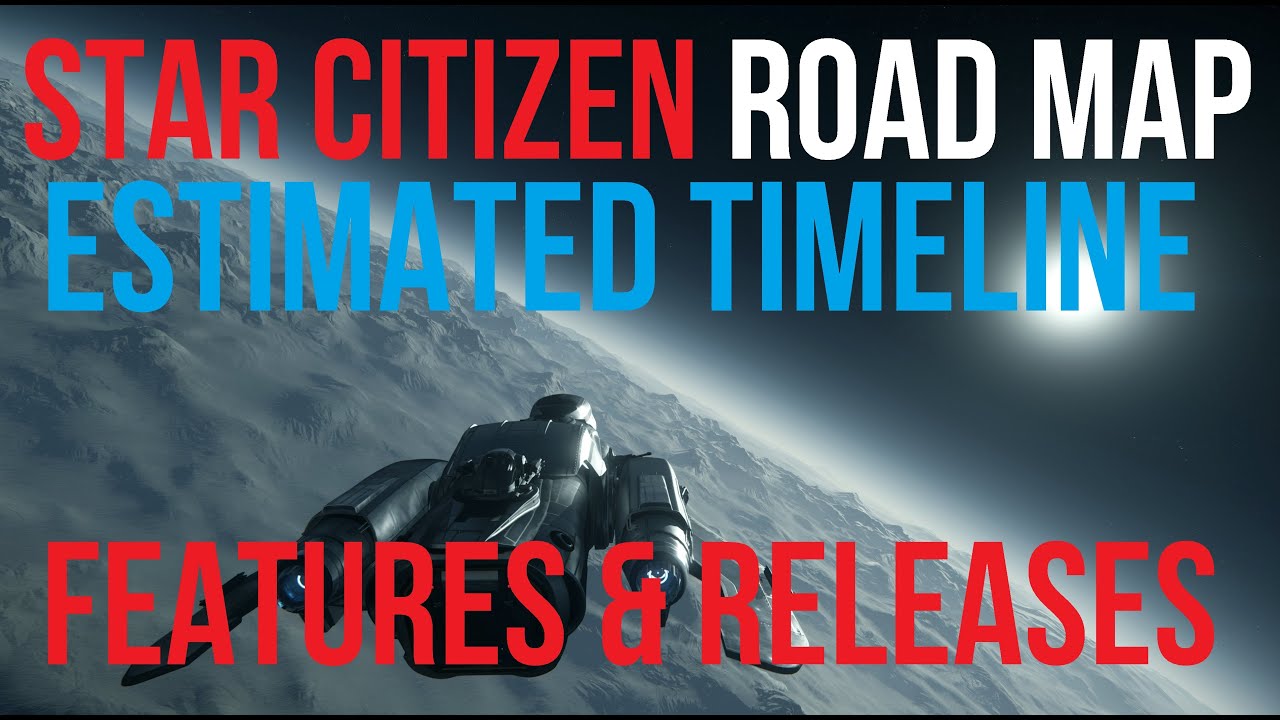 Star Citizen Road Map | Features & Releases | Estimated Timeline - YouTube