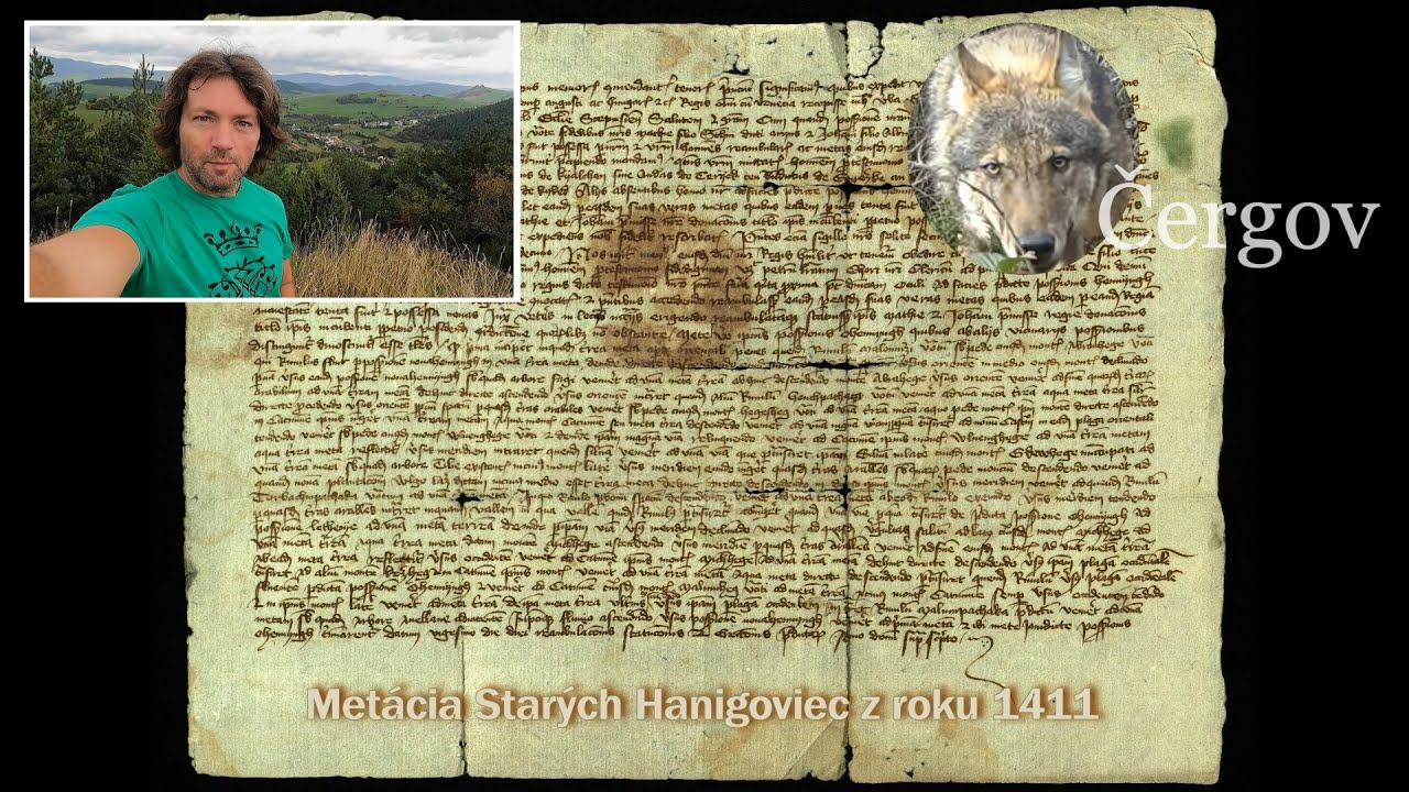 Metácia Starých Hanigoviec z roku 1411 - YouTube