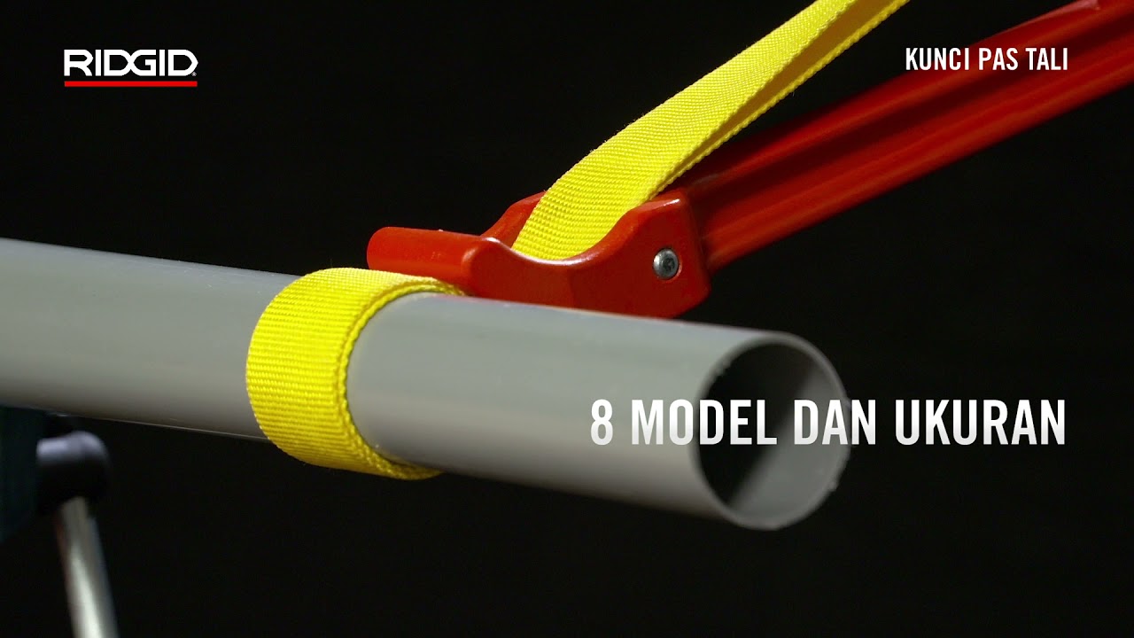 RIDGID Strap Wrenches (RIDGID Kunci Pas Tali) - YouTube