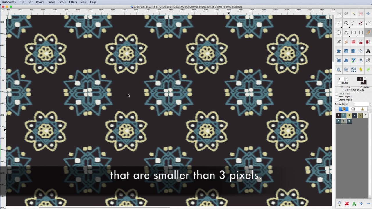 ArahPaint - Create a seamless repeat from the photographed or scanned ...