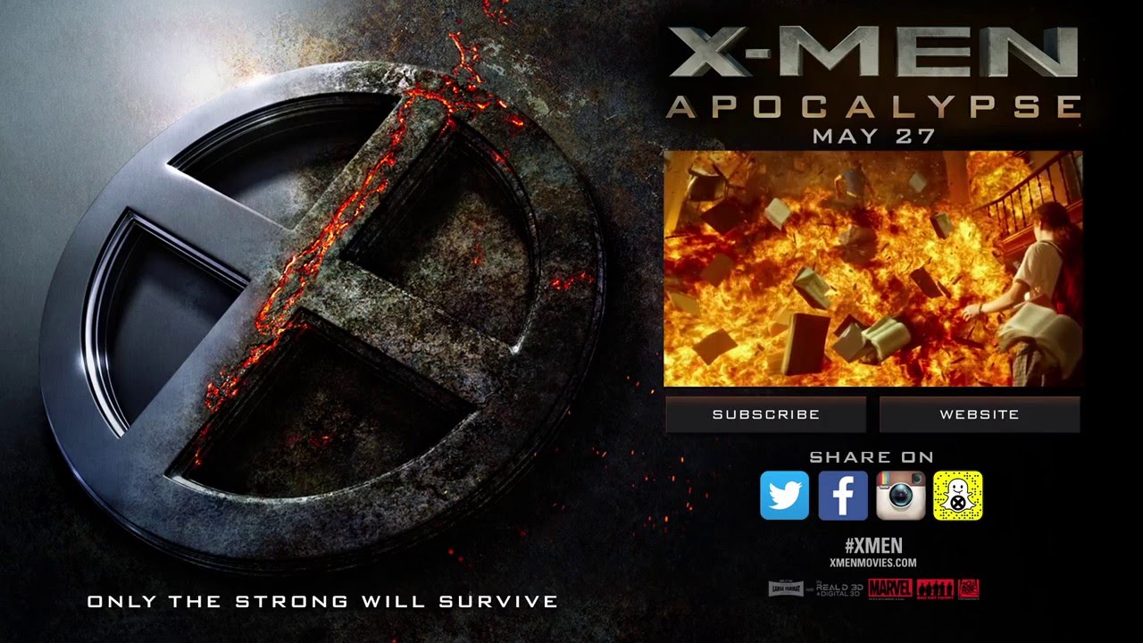 X Men Apocalypse Official Trailer HD 20th Century FOX - YouTube