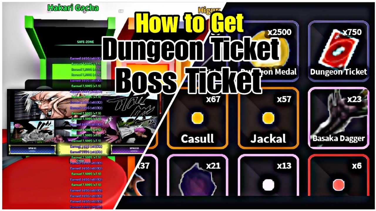 How to Get Dungeon Ticket And Boss Ticket | Verse Piece - YouTube