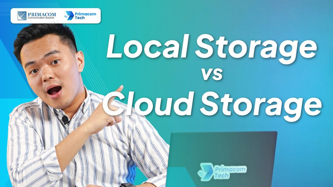 Perbedaan Local Storage dan Cloud Storage | Primacom Tech - YouTube