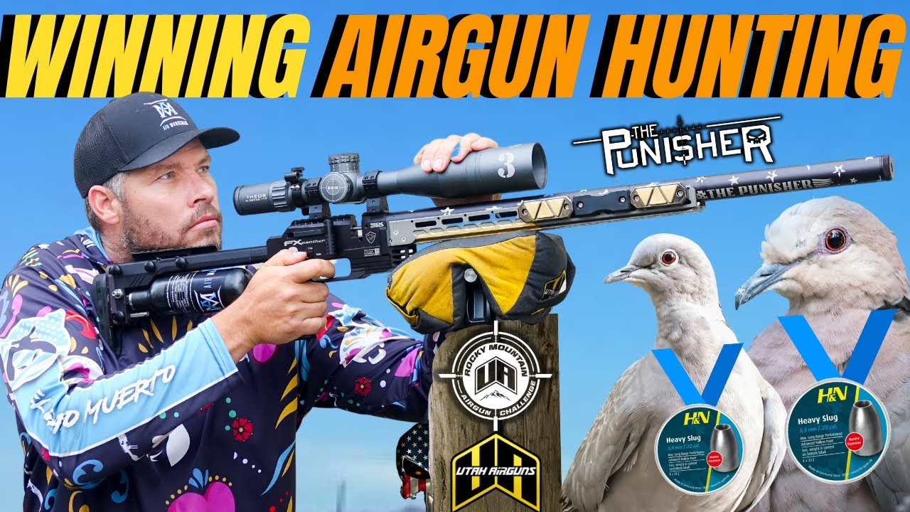 AIRGUN HUNTING WITH A WINNING GUN I PEST BIRD AIRGUN HUNTING WITH PRS ...