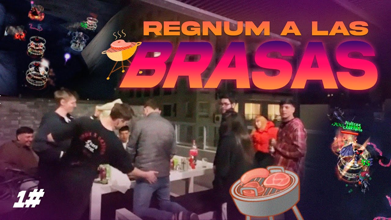 REGNUM A LAS BRASAS - Asado IRL y BZs con invitados | Champions of Regnum - YouTube