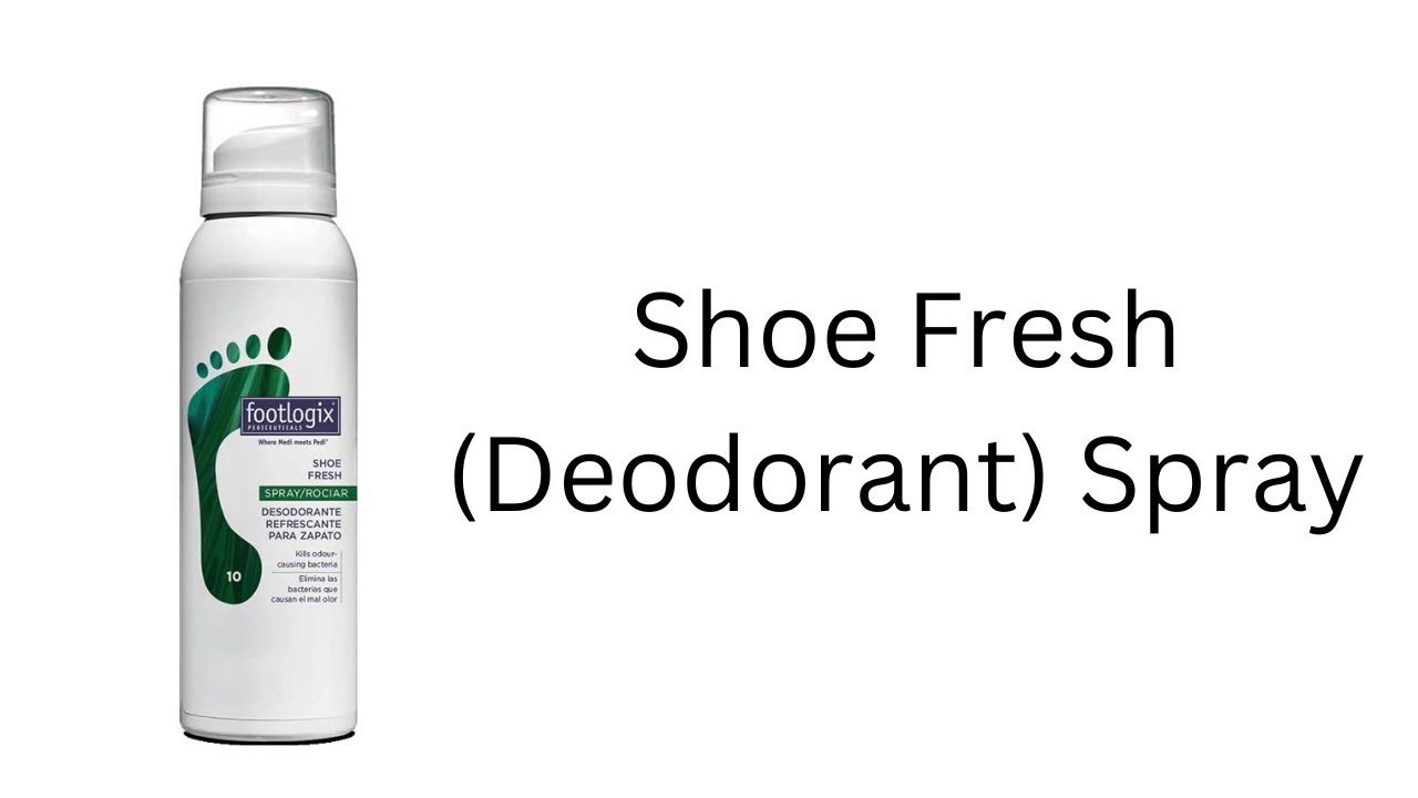 Shoe Fresh Deodorant Spray - YouTube