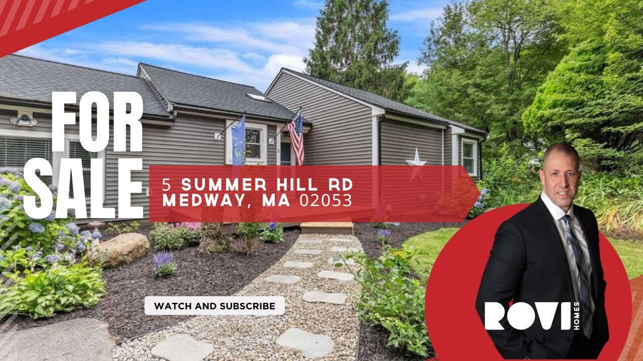 📍 ROVI Homes🚀 l Real Estate l 5 Summer Hill Rd, Medway, MA 02053 ...
