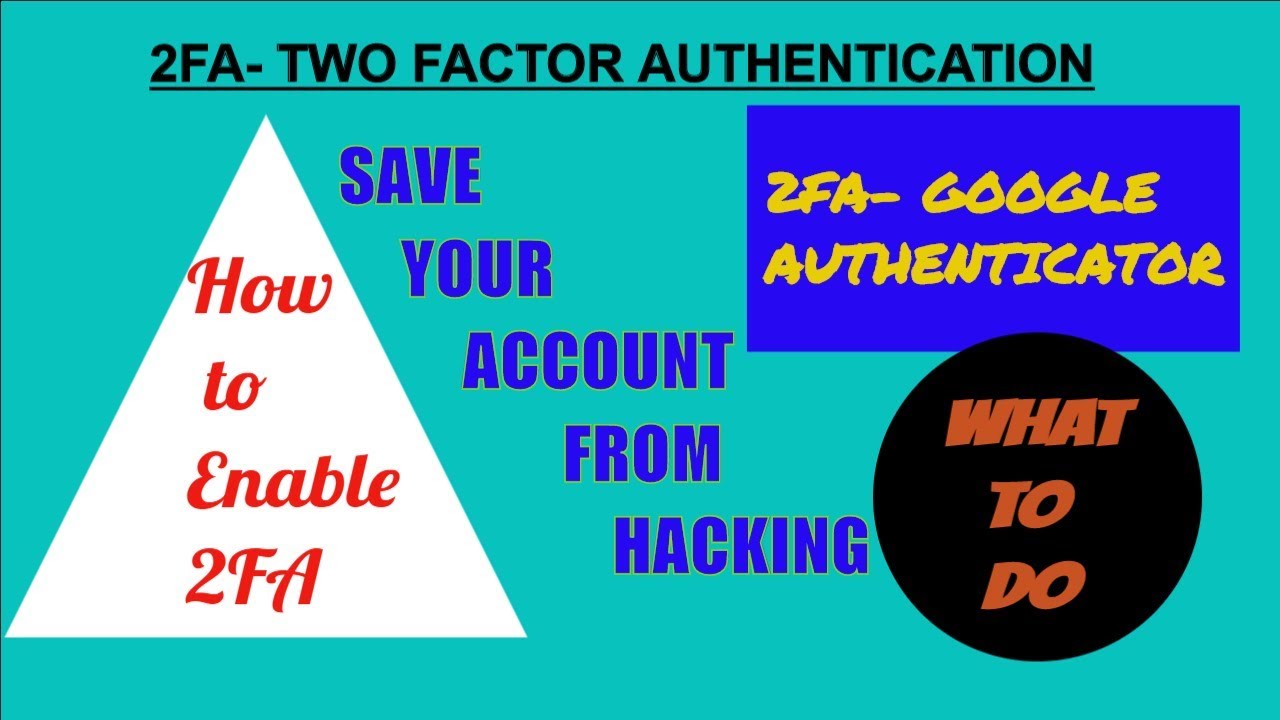 2FA लगाये ... अपने अकाउंट को HACK होने से बचायें | - YouTube