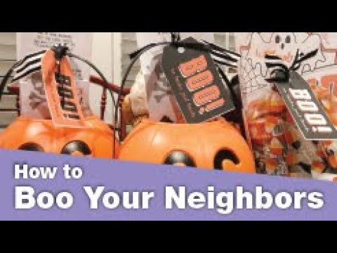 Secret Halloween Gift Baskets - How to Boo Your Neighbors | Halloween ...