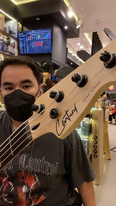 Review : Century DJB Dark Series Jazz Bass เบสไฟฟ้า #century #bassplayer - YouTube