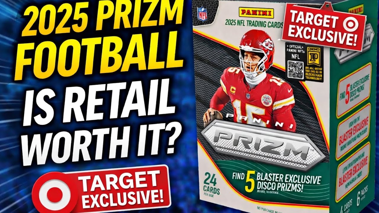 2025 Prizm Football Target Exclusive Blasters — Are They Worth It ...