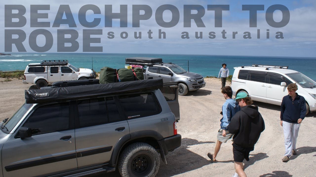 Beachport to Robe 4WD Track | Camping with the boys - YouTube