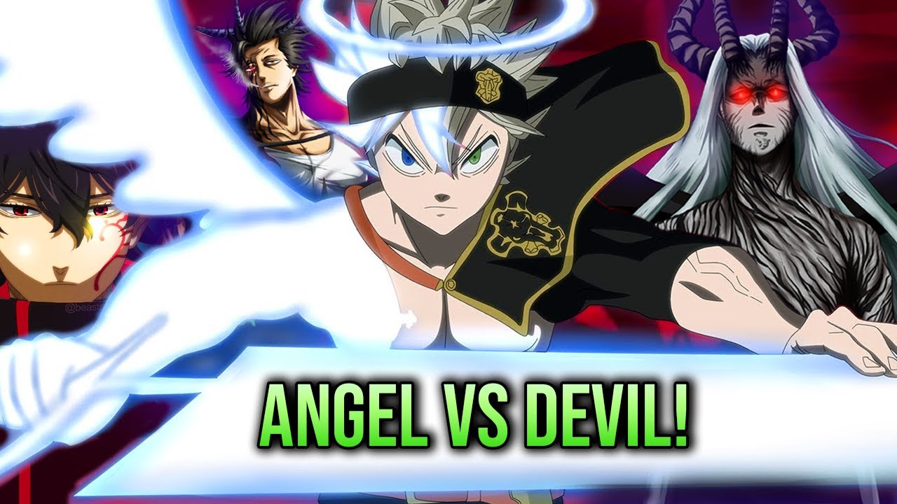 HUH?...Black Clover Revealed Angels - LUCIFERO vs Angels 😈 WHY ASTA OR ...