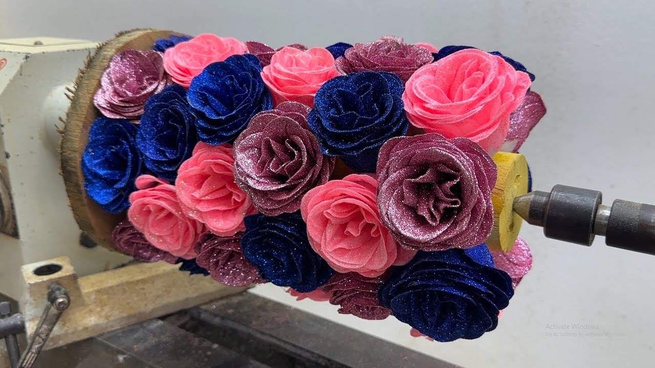 Craft Woodturning Products - Creative From Wax Flowers And Epoxy Resin ...