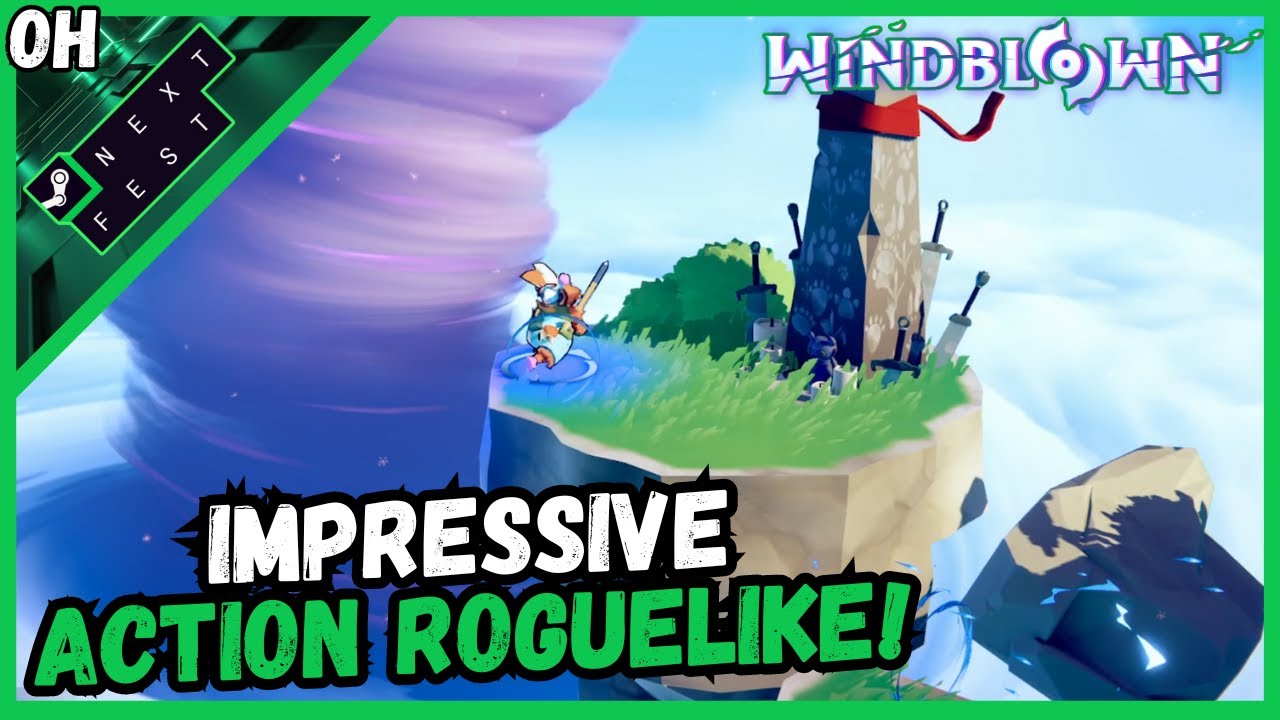 This Action Roguelike IMPRESSED Me! Windblown! #SteamNextFest Coverage ...