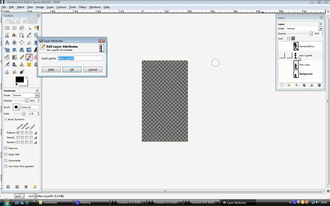 How to Make a Slideshow or Animation in Gimp - Part 2 - YouTube