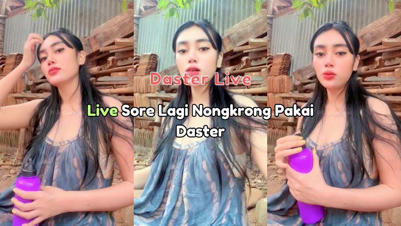 Live Sore Lagi Nongkrong Pakai Daster - YouTube