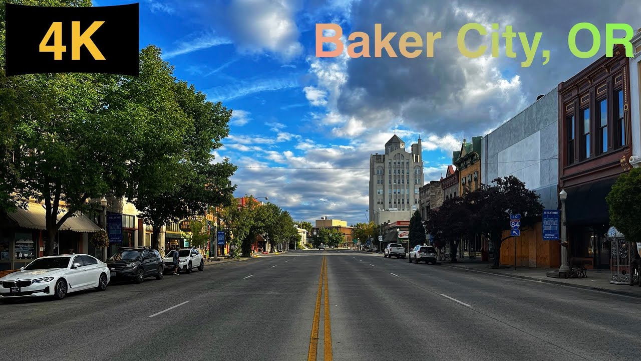 Downtown Baker City, OR Driving Tour in Fall 2023. - YouTube