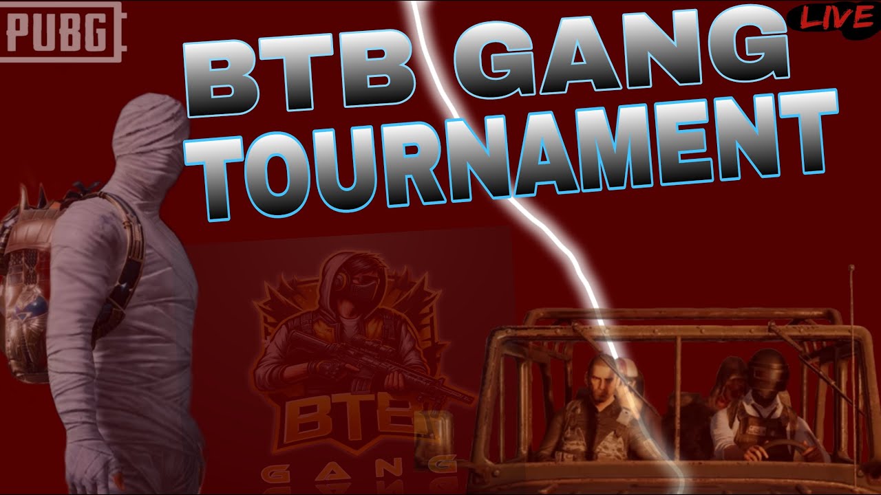 BTB GANG TOURNAMENT SEASON 1#pubgmobile #bgmilivewithpocopubgmobile # ...