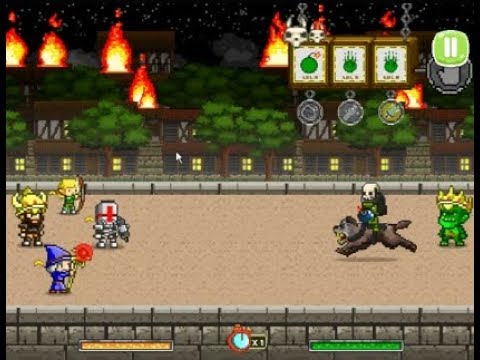 Mini fighters quest & battle game level1 complete - YouTube
