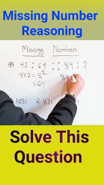 how to find missing number/missing number/reasoning classes/number analogy - YouTube