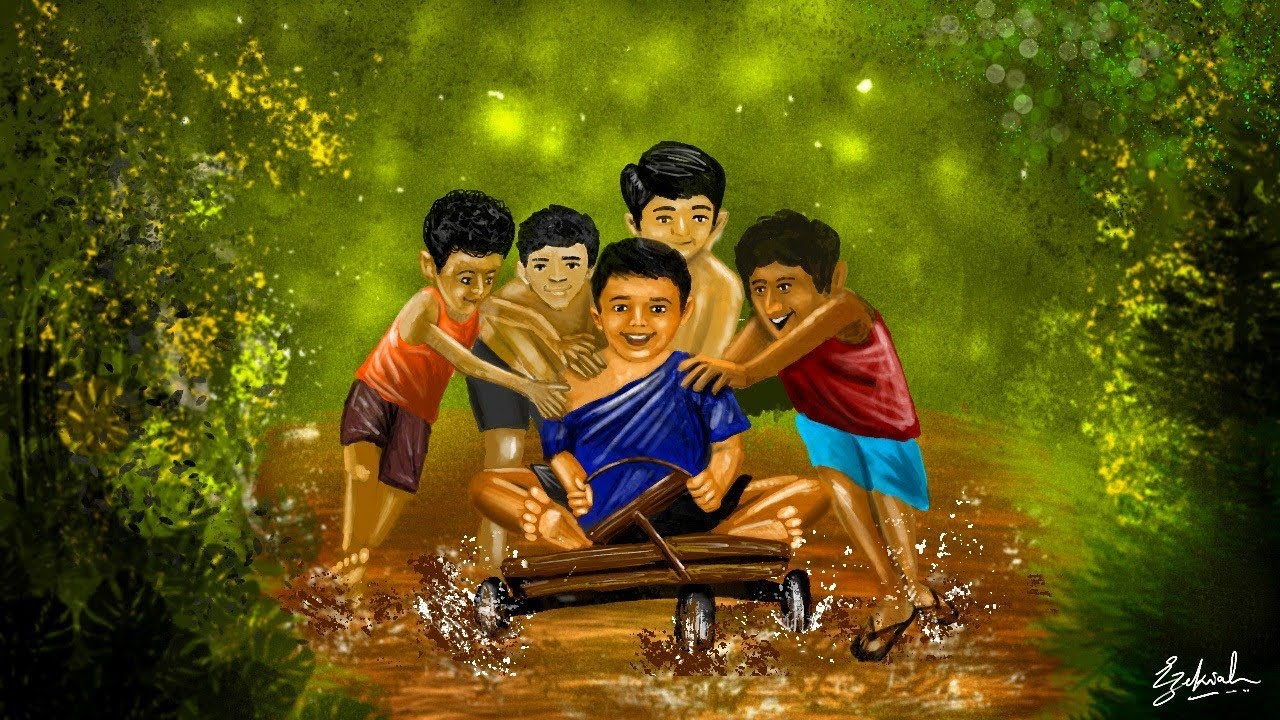 Digital painting on ipad procreate ( Friendship day special ) - YouTube