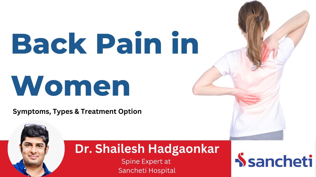 Womens BACK PAIN Expert Shares Simple Relief Methods | Dr. Shailesh ...