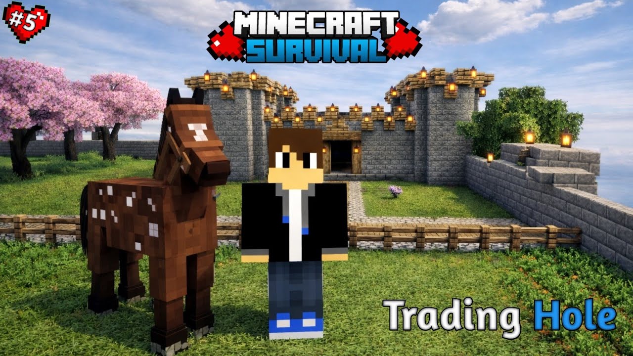 I Building an Ultimate Trading Hall and I Built Ultimate Gold + XP Farm ...
